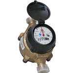 Recordall - Low Lead Direct Read Water Meter - 3/4 Inch - CUBIC FEET ...